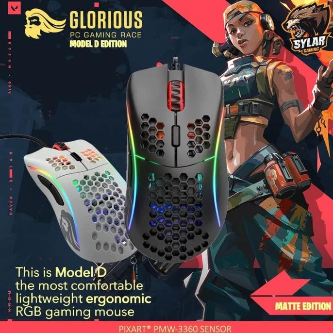 Jual Glorious Model D RGB Gaming Mouse | Shopee Indonesia