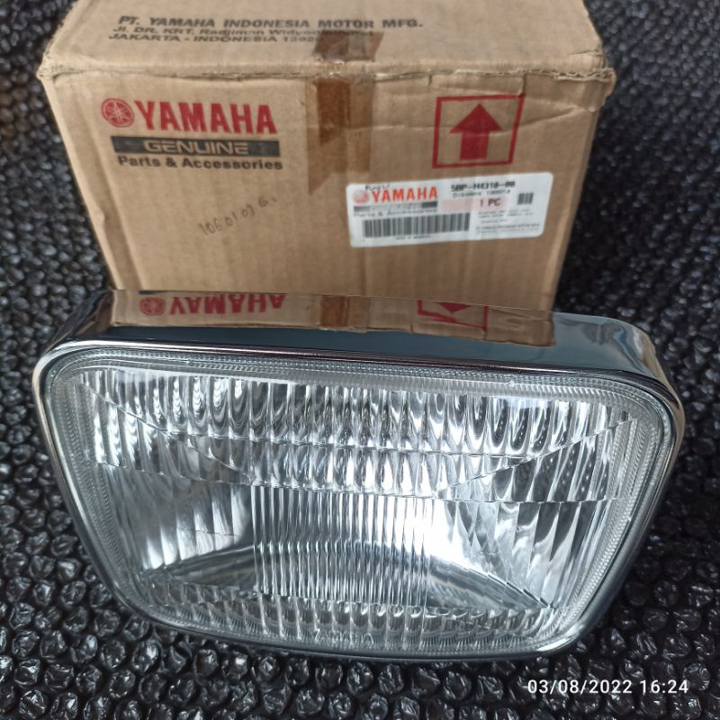 Jual LAMPU DEPAN YAMAHA RXK RXKING RX KING NEW OVAL SCORPIO REFLEKTOR ...