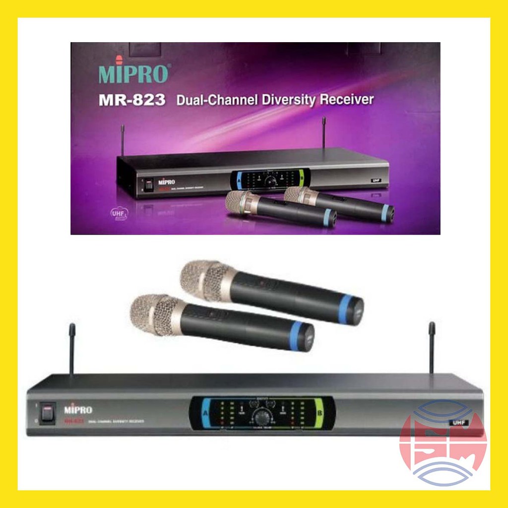 Jual Mic Wireless Mipro MR-823 | Shopee Indonesia