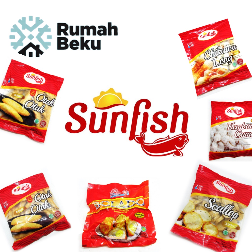 Jual SUNFISH OLAHAN MAKANAN BEKU LENGKAP I CHIKUA I OTAK-OTAK LANCIP I ...