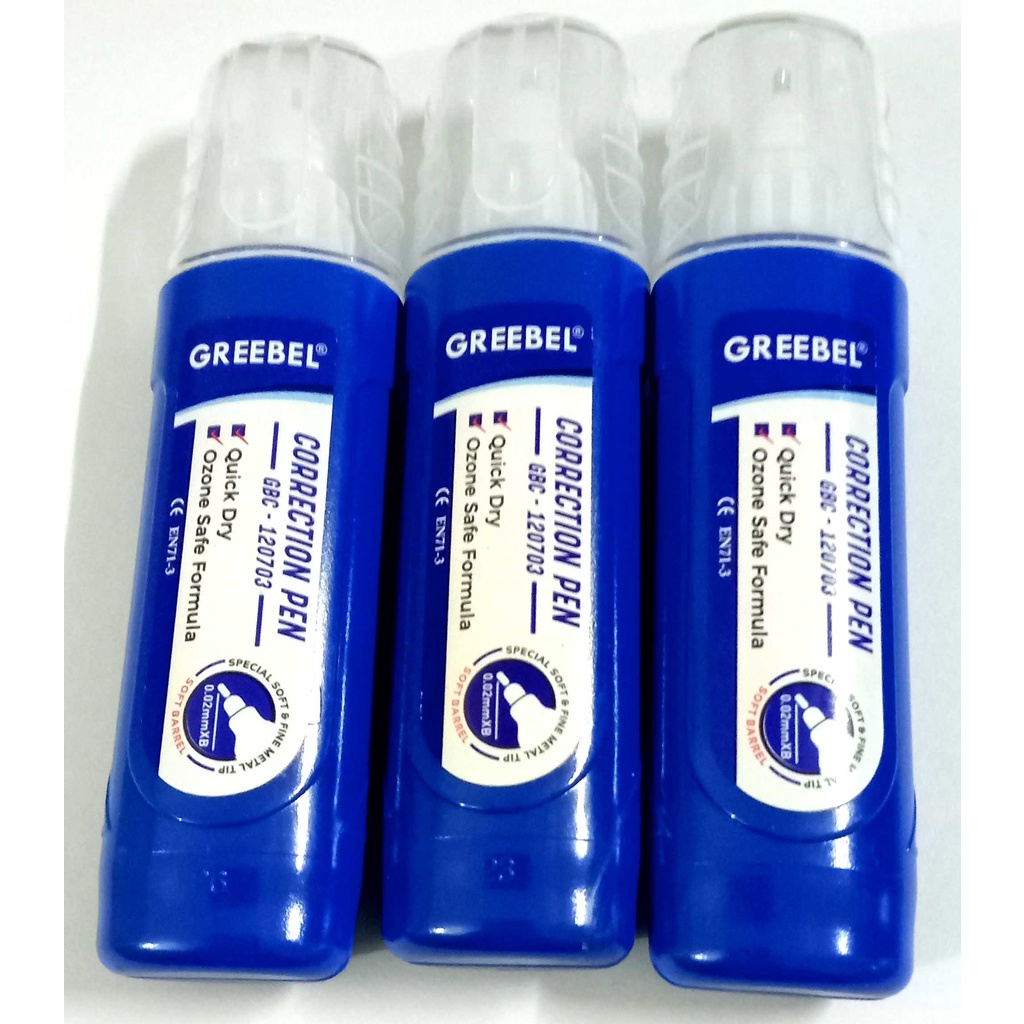 Jual Tip x / Tip Ex / Greebel Correction Pen / GBC 120703 | Shopee ...