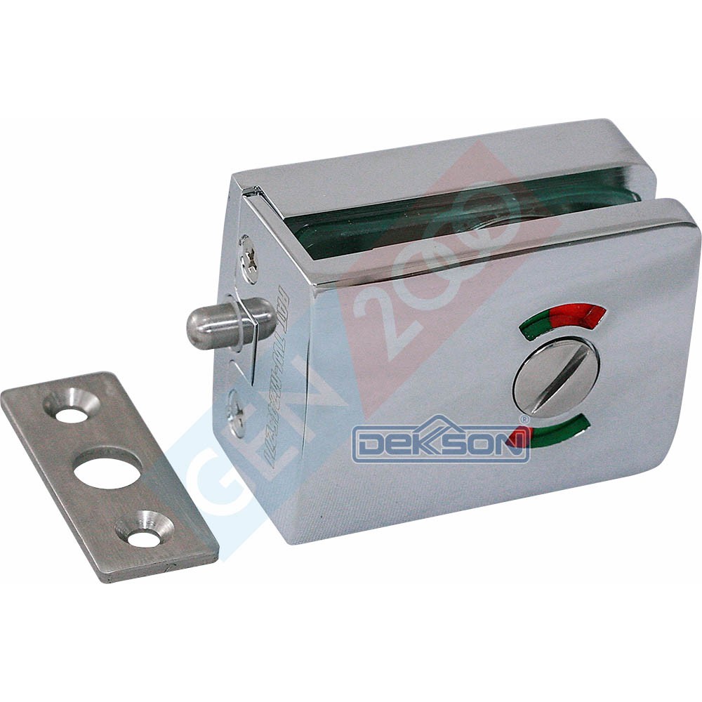 Jual Kunci Pintu Kaca Indikator Kamar Mandi Dekkson IL 8600 Glass Door ...
