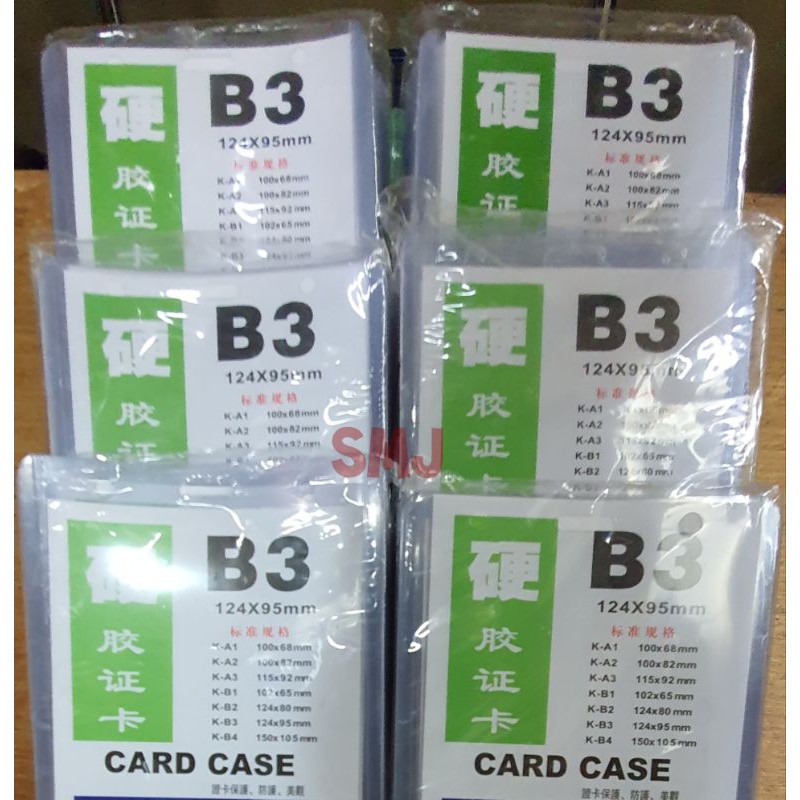 Jual name tag plastik card case B3 | Shopee Indonesia