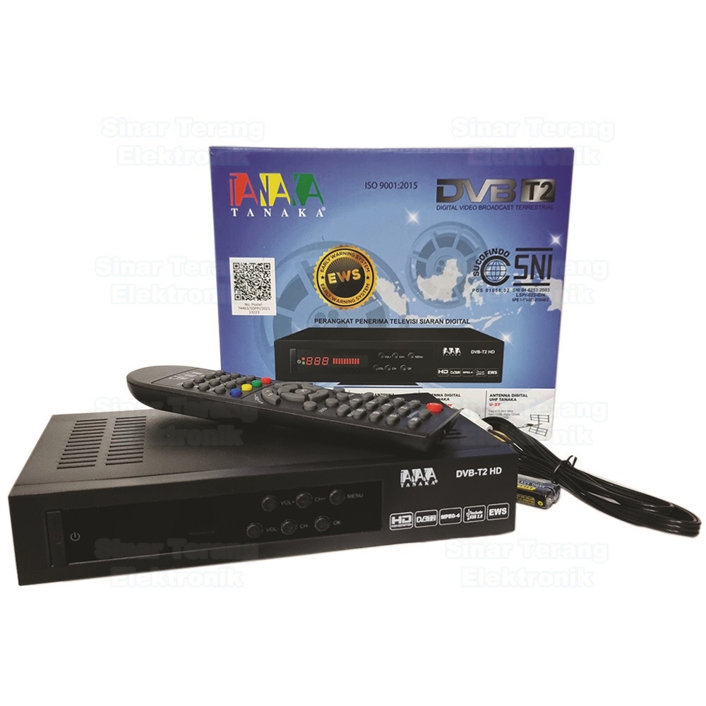 Jual Set Top Box Tv Digital DVB T2 Apple HD EWS / set top box dvb t2 ...