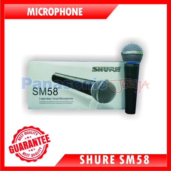 Jual MICROPHONE SHURE SM58 | Shopee Indonesia