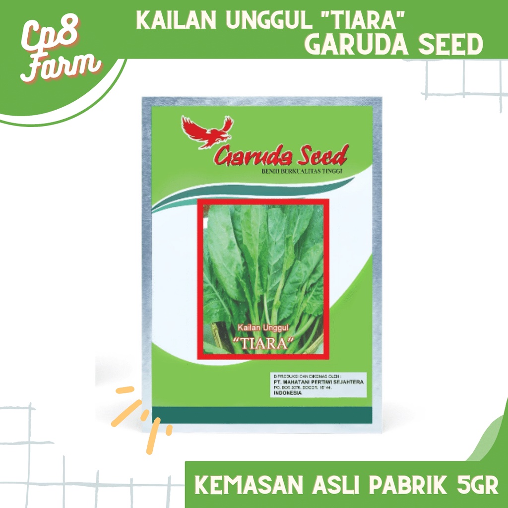 Jual Benih Bibit Kailan Unggul Tiara Garuda Seed 5 Gram | Shopee Indonesia
