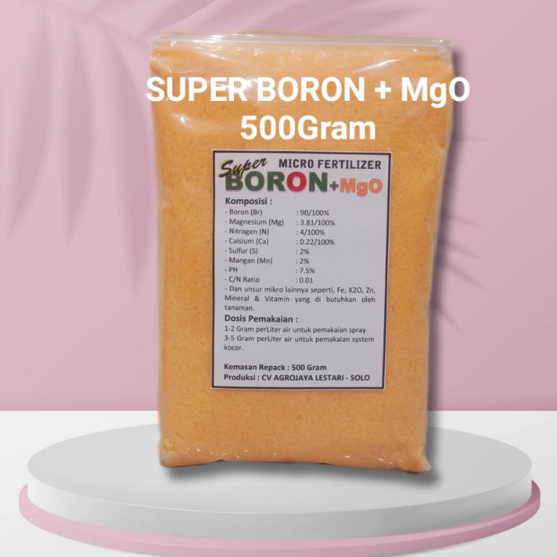 Jual PUPUK SUPER BORON + MgO 500Gram | Shopee Indonesia