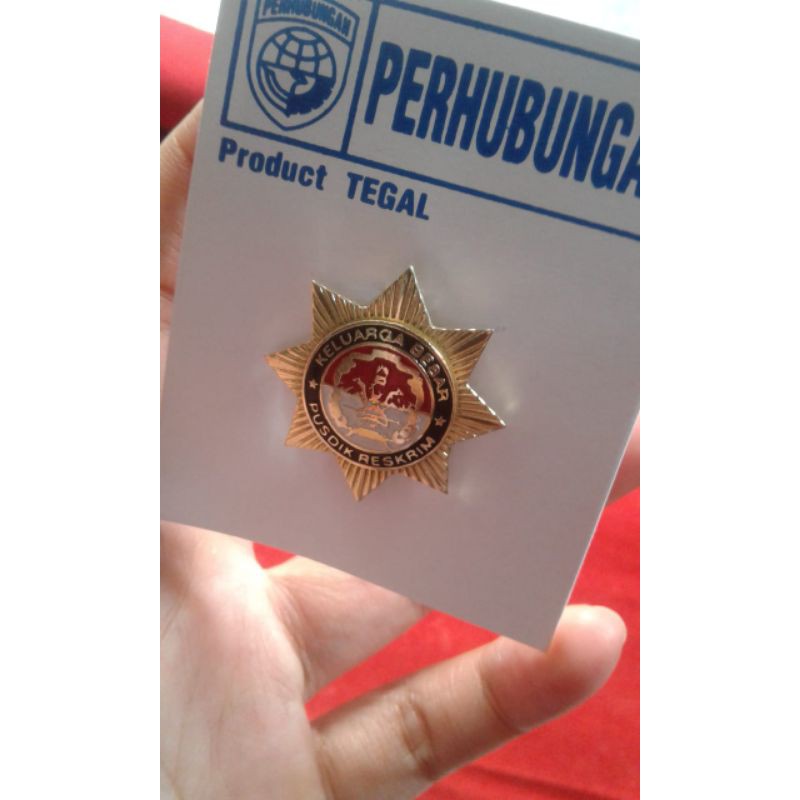 Jual Pin Keluarga Besar Pusdik Reskrim | Shopee Indonesia