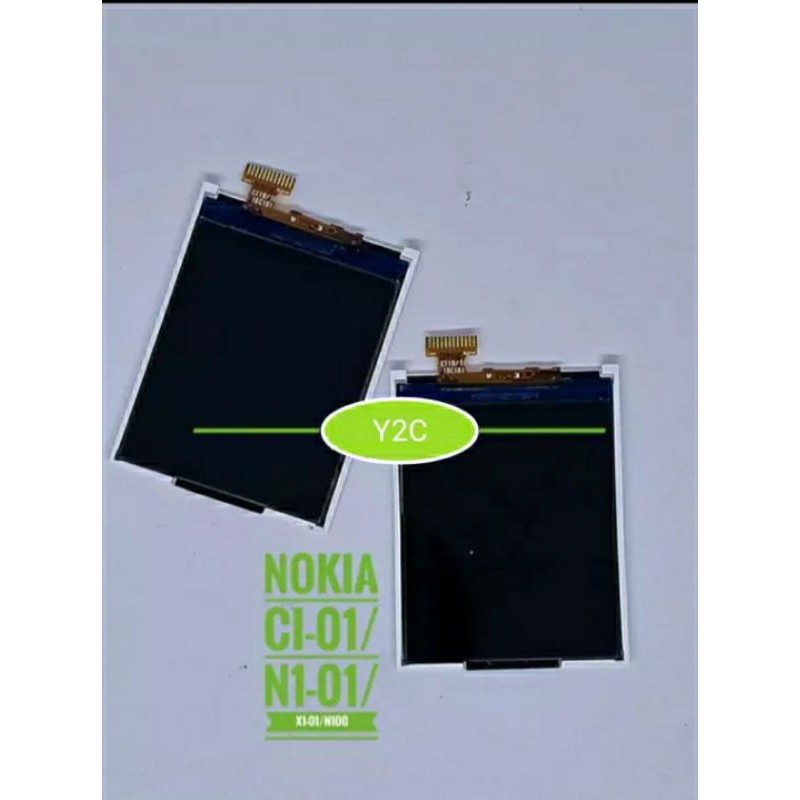 Jual LCD NOKIA C1-01 / C101 / C1 / C2-00 / N100 / N101 / N106 / N107 / N108 / X1-01 / X101 ...