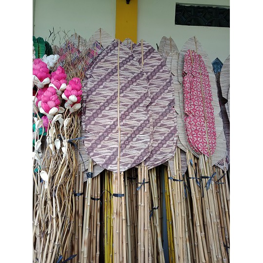 Jual Dekorasi Daun Pisang Motif Batik Besar Shopee Indonesia