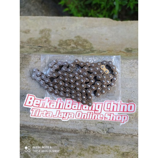 Jual rantai kamprat timing chain garuda bangau tossa 108 124 140cc ...