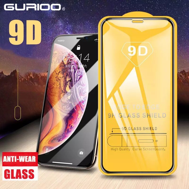 Jual IPHONE X XS MAX XR 11 12 13 14 15 PRO MAX PLUS MINI Tempered Glass Anti Gores Full Cover 9D ...
