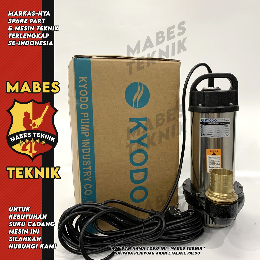 Jual KYODO SKD 750S / SKD750S - POMPA CELUP AIR BERSIH / KOLAM IKAN - 2 ...