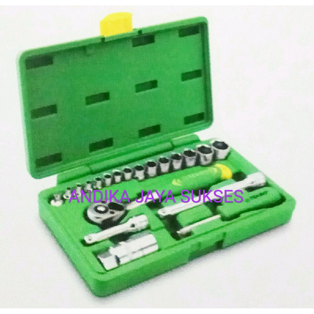 Jual Promo Kunci sock 21PCS HAND SOCKET SET tekiro Limit | Shopee Indonesia