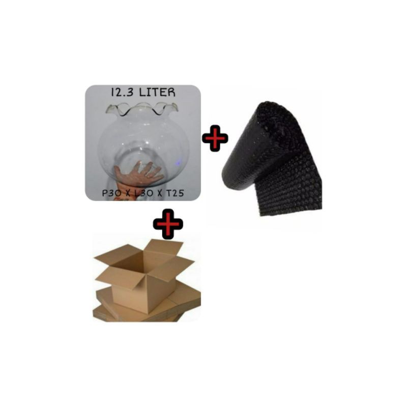 Jual AQUARIUM 12,3L - 7,2L- 3,7L - AQUARIUM BULAT KACA - AQUARIUM HIAS - AQUARIUM CUPANG ...