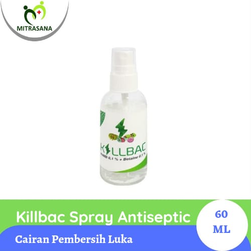 Jual Killbac Spray 60 Ml - Antiseptik Hand Sanitizer | Shopee Indonesia