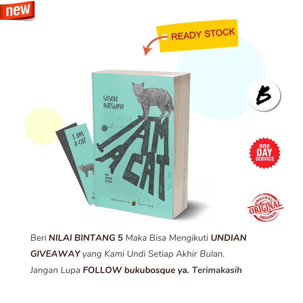 Jual Buku I am A Cat - Soseki Natsumi (Immortal Publishing) | Shopee ...