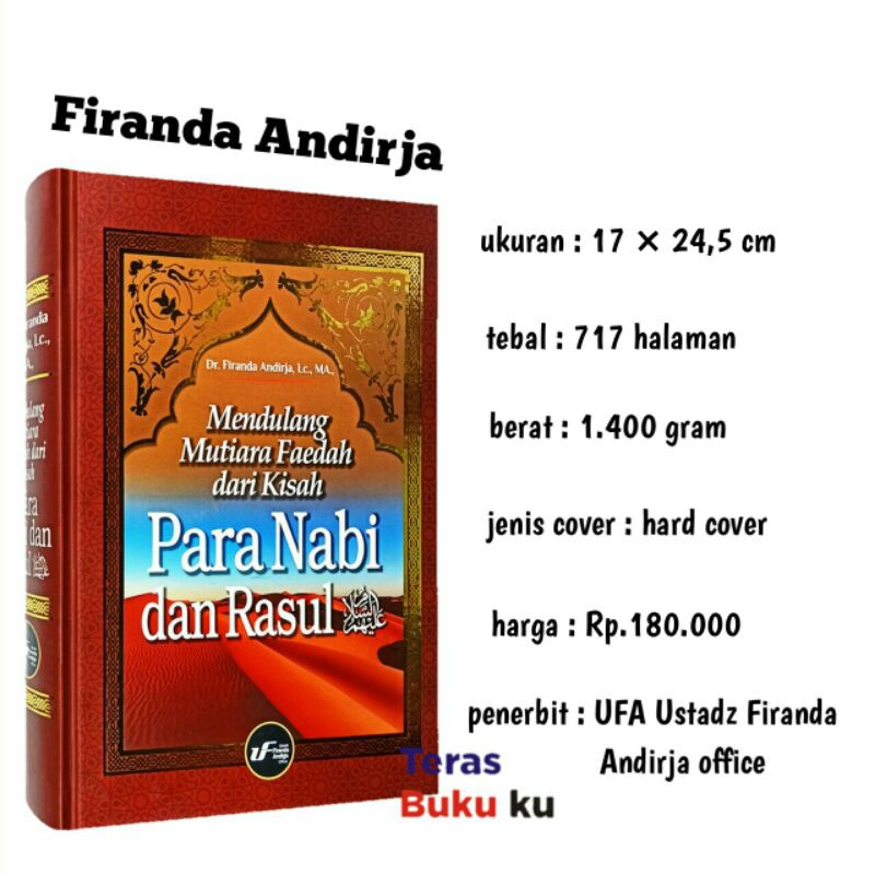 Jual Mendulang Mutiara faedah dari kisah para Nabi dan Rasul Ustadz ...