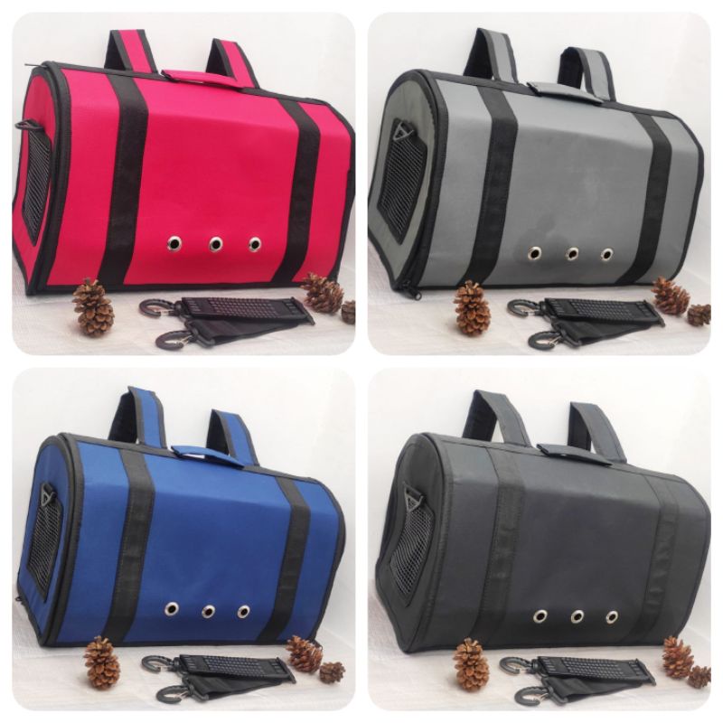 Jual TAS KUCING/PET CARGO MODEL 3in1 MURAH - PET CARRIER Bisa Di ...