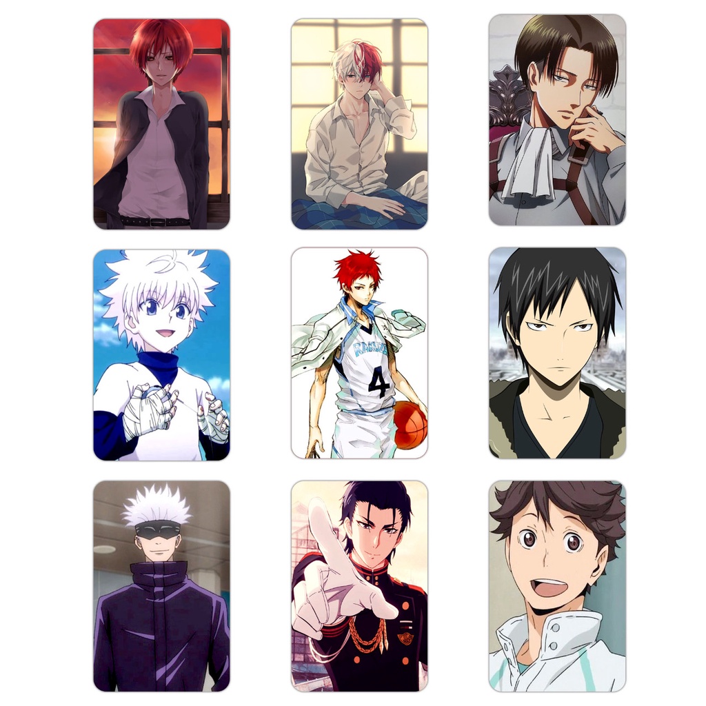 Jual Photocard Foto Anime Boys Koleksi Penggemar Idola Animasi | Shopee ...