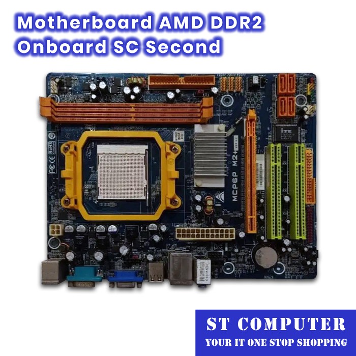 Jual Motherboard AMD DDR2 Onboard Sound Card Second | Shopee Indonesia