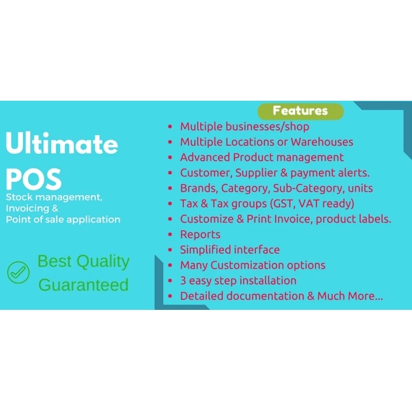 Jual Ultimate POS – Best ERP, Stock Management, Point of Sale ...