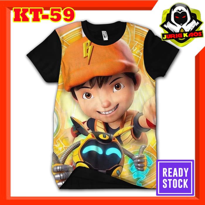 Jual Kaos Boboiboy Unity Kartun TV Baju Anak dan Dewasa Murah | Shopee ...