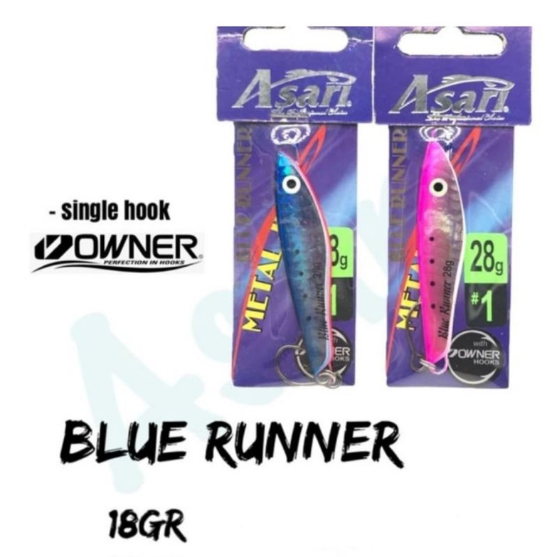 Jual umpan metal jig asari blue Runner harga per 1 pc | Shopee Indonesia