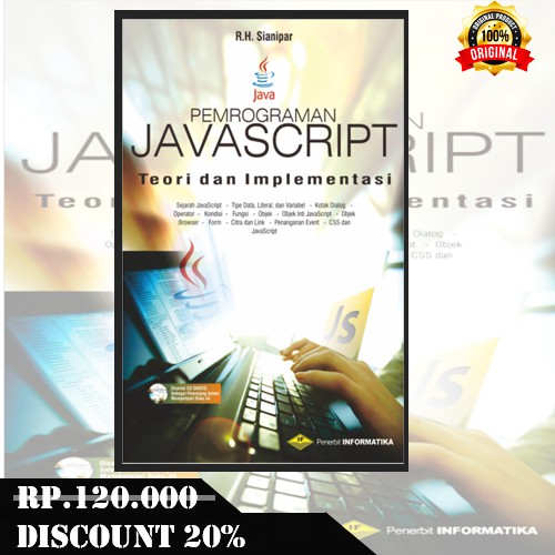 Jual TERMURAH BUKU PEMROGRAMAN JAVASCRIPT Teori & Implementasi + CD ORIGINA | Shopee Indonesia