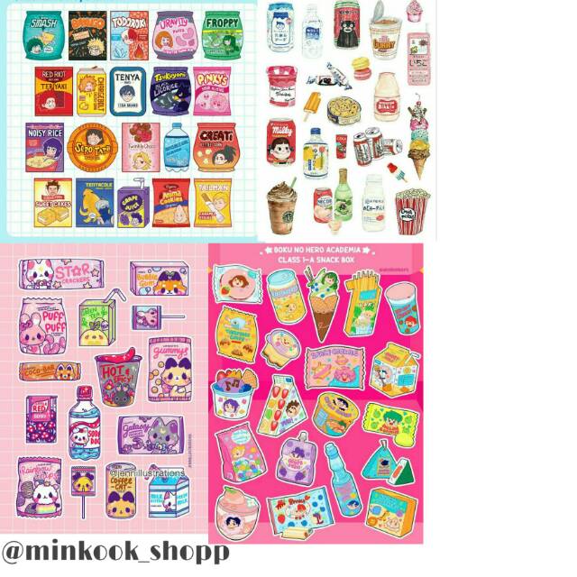 Jual Food sticker | Shopee Indonesia