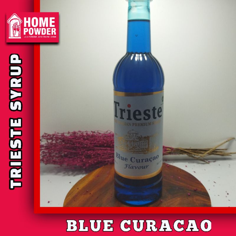 Jual Syrup Trieste Blue Curacao Blue Citrus Flavour 650Ml Sirup Premium ...