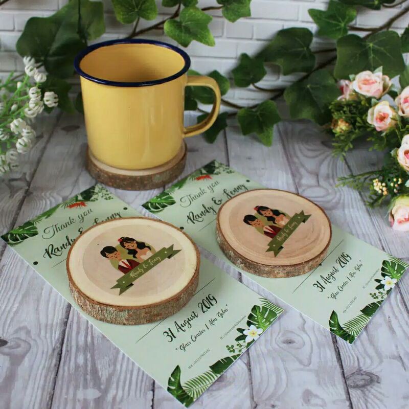 Jual Souvenir Alas Gelas / Alas Cangkir / Souvenir Nikah / Souvenir ...