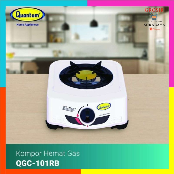 Jual Kompor Gas Quantum QGC-101RB / kompor gas 1tungku | Shopee Indonesia