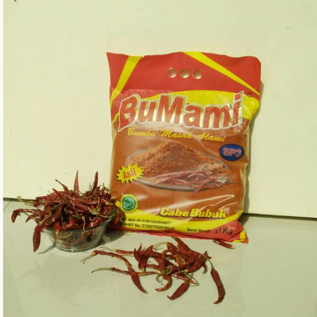 Jual 1 Kg SP3 Halus, Cabe Bubuk BuMami | Shopee Indonesia