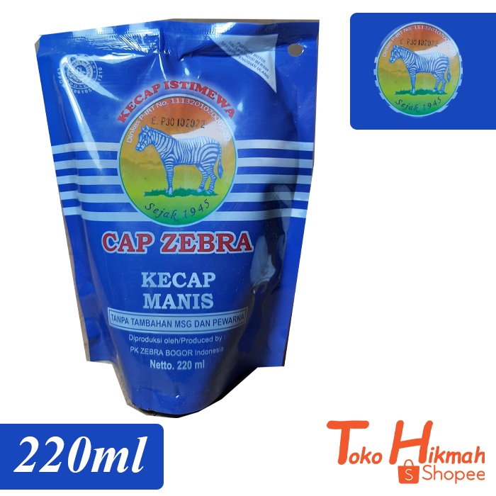 Jual kecap zebra istimewa khas Bogor 220ml | Shopee Indonesia