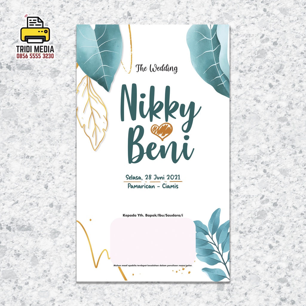 Jual UNDANGAN TRIDI 7, KATALOG TRIDI | Shopee Indonesia