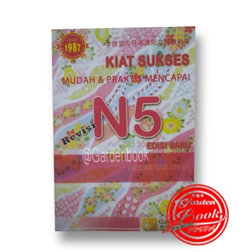 Jual kiat sukses mudah dan praktis mencapai N5 edisi terbaru metode ...