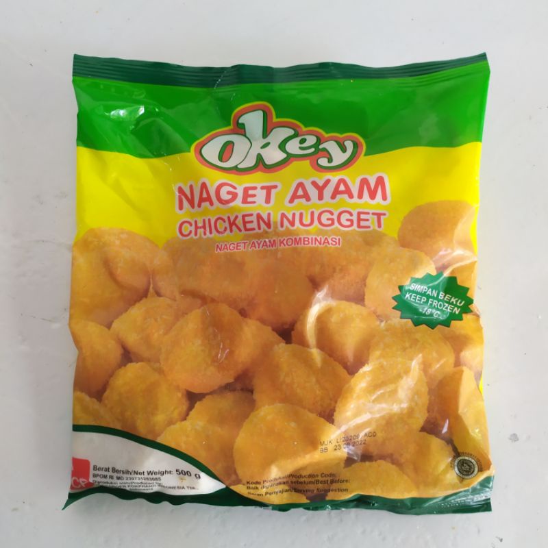 Jual Nugget Ayam Okey 500gr (HARAP BACA DESKRIPSI) | Shopee Indonesia