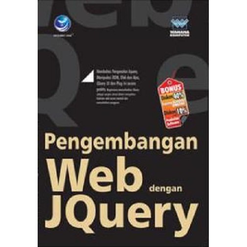 Jual Buku Pengembangan Web Dengan JQuery Andi Offset | Shopee Indonesia