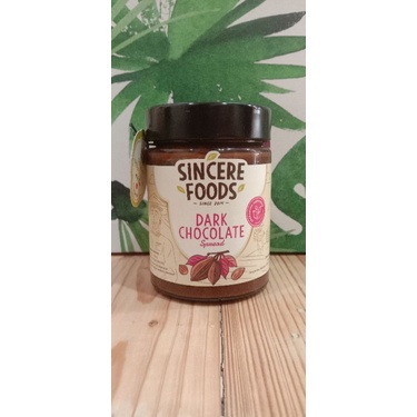Jual Sincere Foods Dark Chocolate Spread 300ml | Shopee Indonesia
