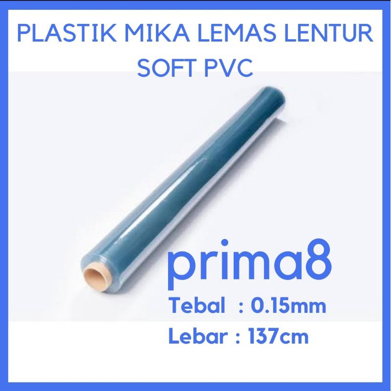 Jual Plastik Mika Lemas Lentur PVC Bening Tebal 015 Sampul Bungkus Sofa ...