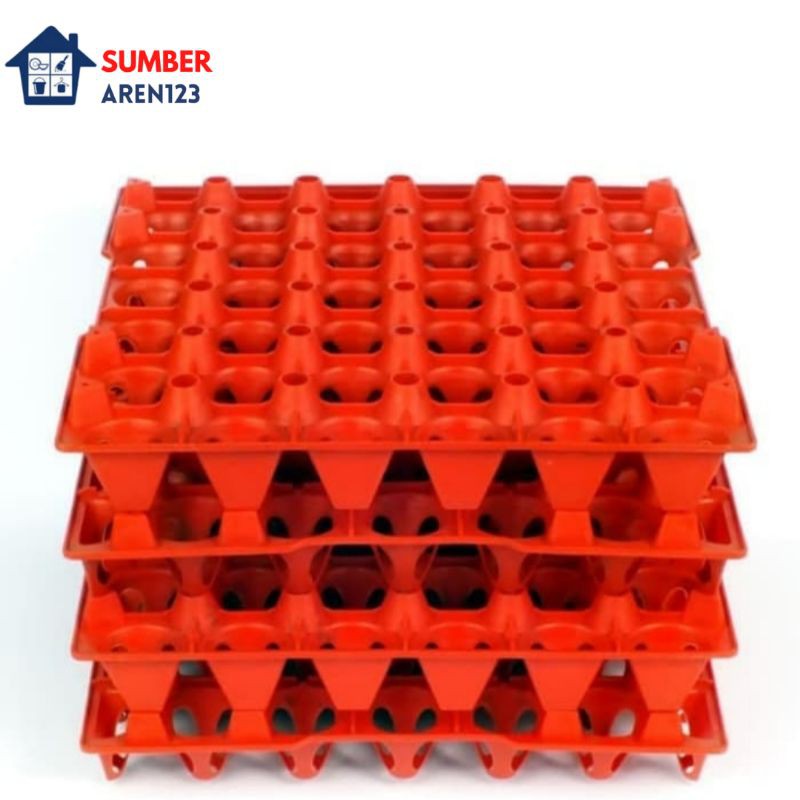 Jual (6 Pcs) Tempat Telur Plastik Rak Telur Egg Tray Isi 30 Grade Biasa ...
