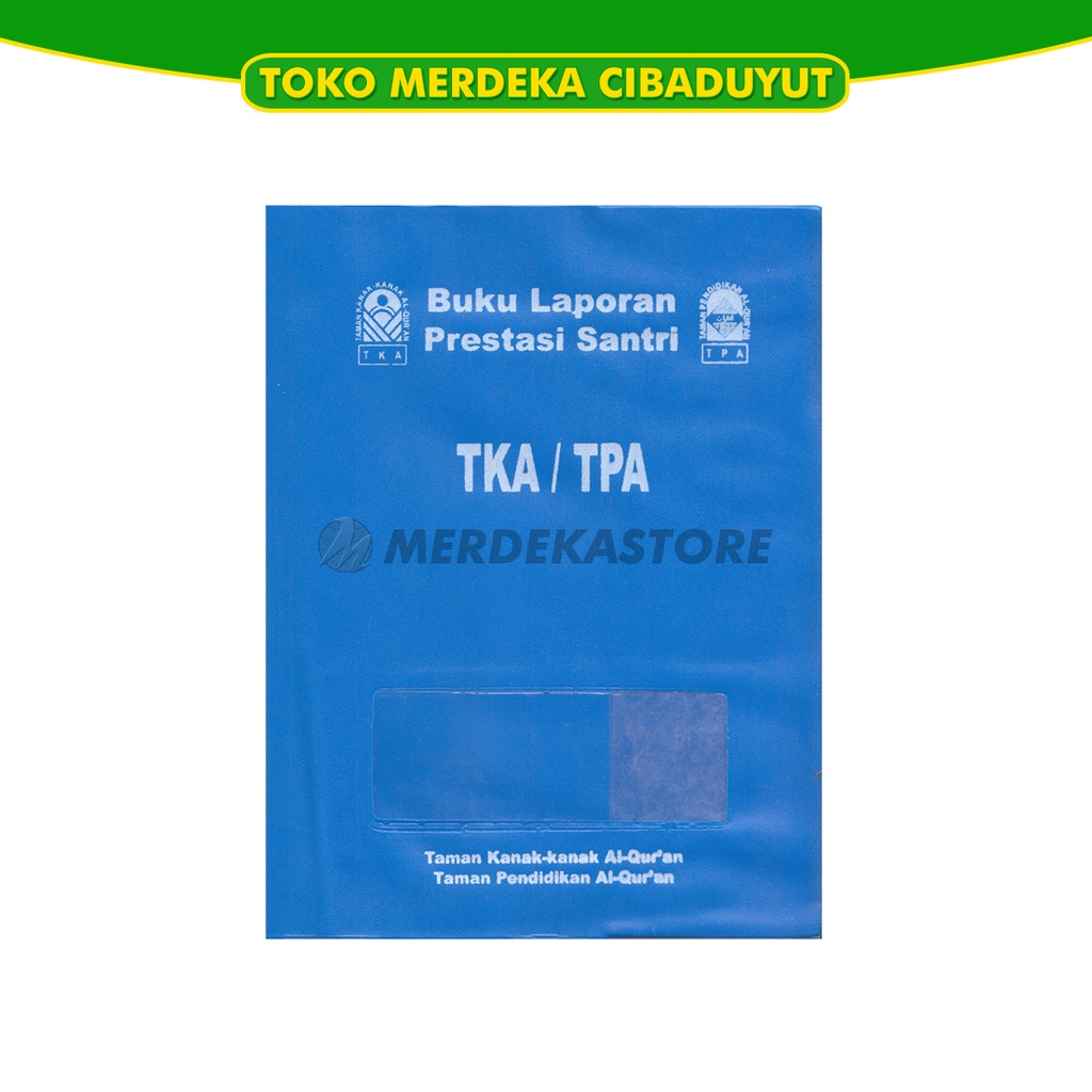 Jual Sampul Rapot TKA/TPA | Buku Laporan Prestasi Santri | Cover Biru | 16.5 x 21.5 cm | Shopee ...