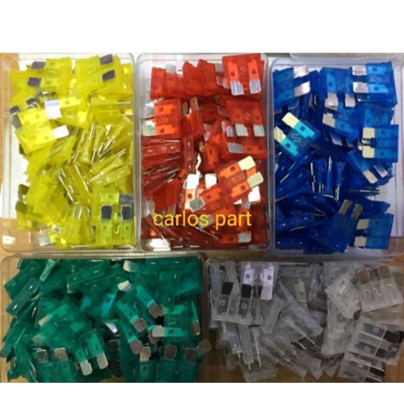 Jual SIKRING DX / FUSE DX BESAR 10a,15a,20a,25a,30a ISI 100pc/pak ...