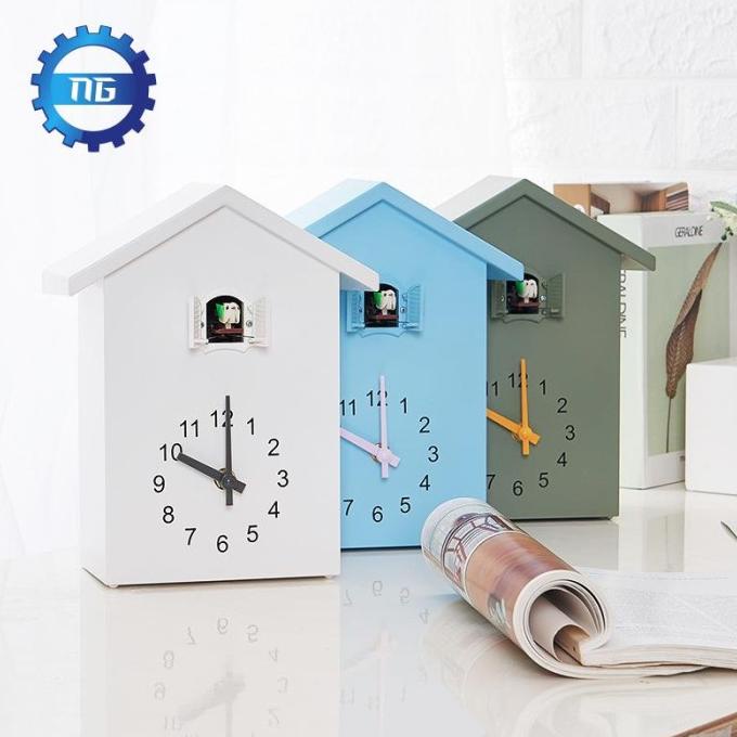 Jual JAM DINDING GERAKAN CUCKOO DESAIN MINIMALIS WARNA PUTIH READY ...