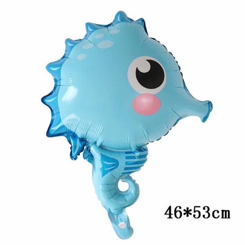 Jual Balon Foil Hewan Laut Jumbo Ikan Star Fish Lobster Puffer Fish ...