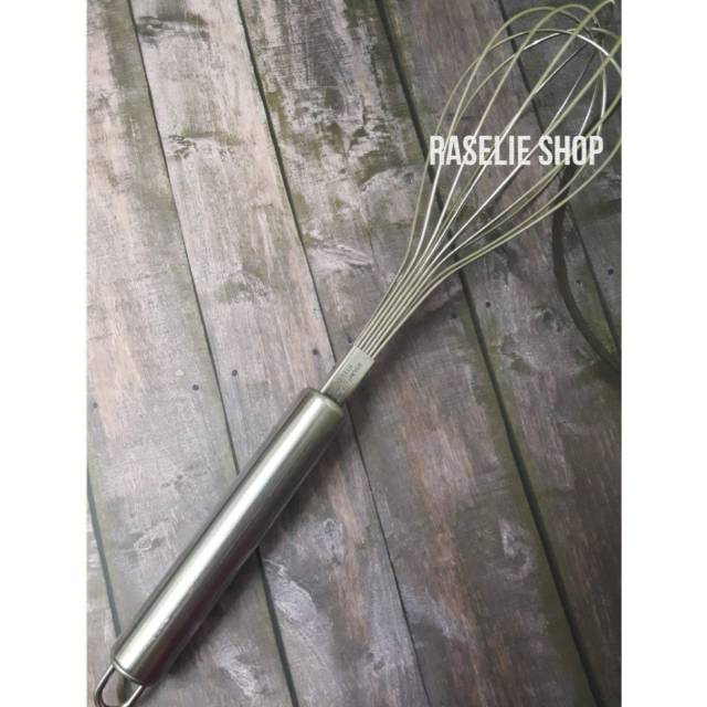 Jual Kocokan Whisk Balon Stainless BESAR Kocokan Telor Manual Adonan ...