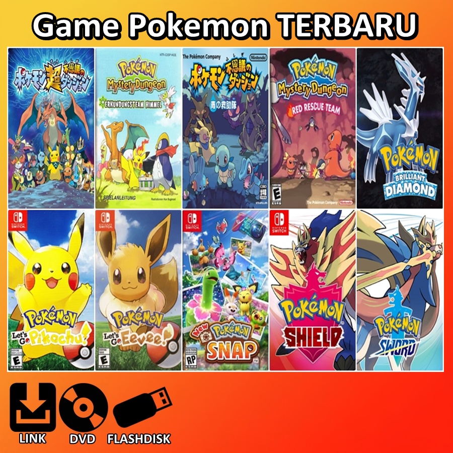 Jual Pokemon TERBARU Full DLC Game untuk PC Laptop | Shopee Indonesia