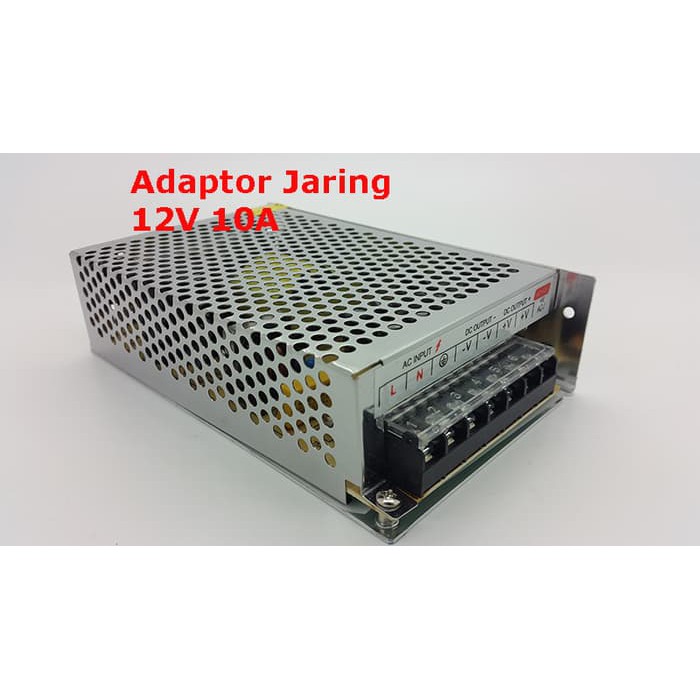 Jual Adaptor jaring 12v 10A / 12 volt 10 ampere | Shopee Indonesia