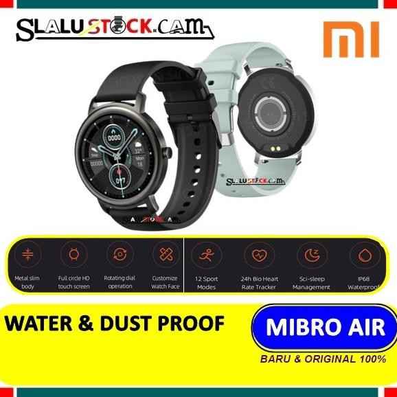 Jual BEST SALE MiBro Air SmartWatch Full Circle HD TouchScreen - MI Jam ...